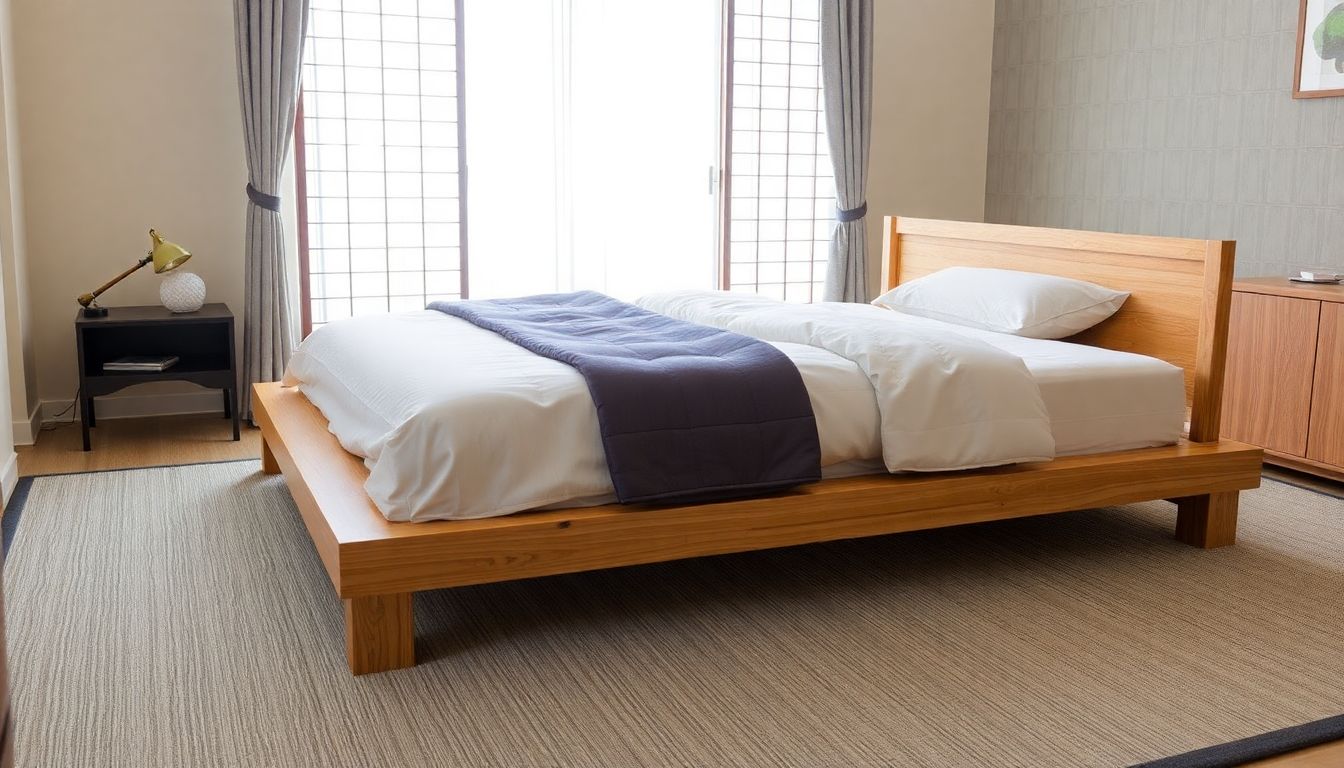 Top 5 Japanese Floor Bed Frames for Minimalist Sleeping
